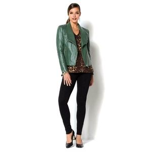 IMAN | Jackets & Coats | Iman Platinum Buttery Soft Lamb Leather Jacket ...
